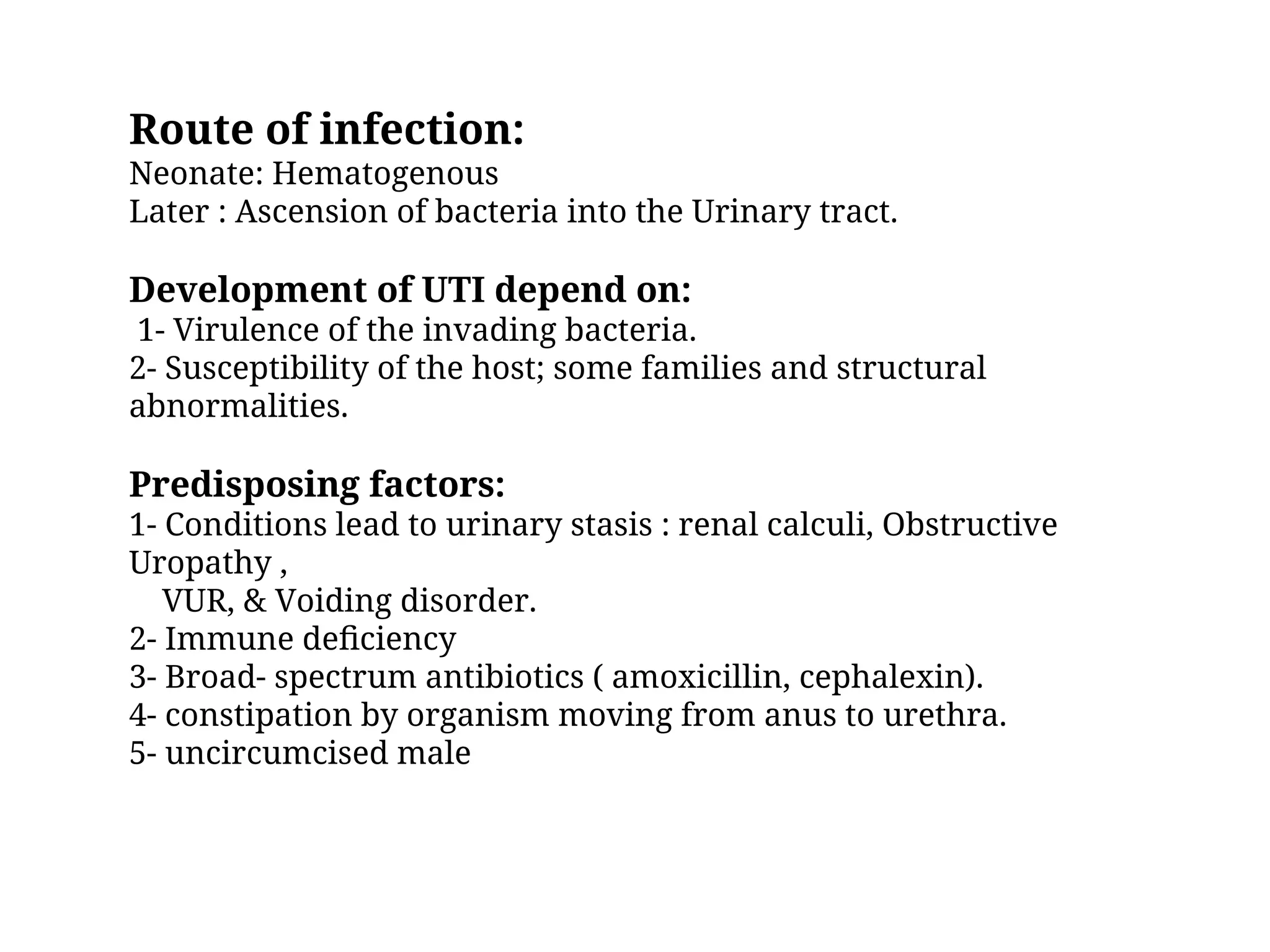 UTI in Children infeccion urinaria en pediatria | PPT