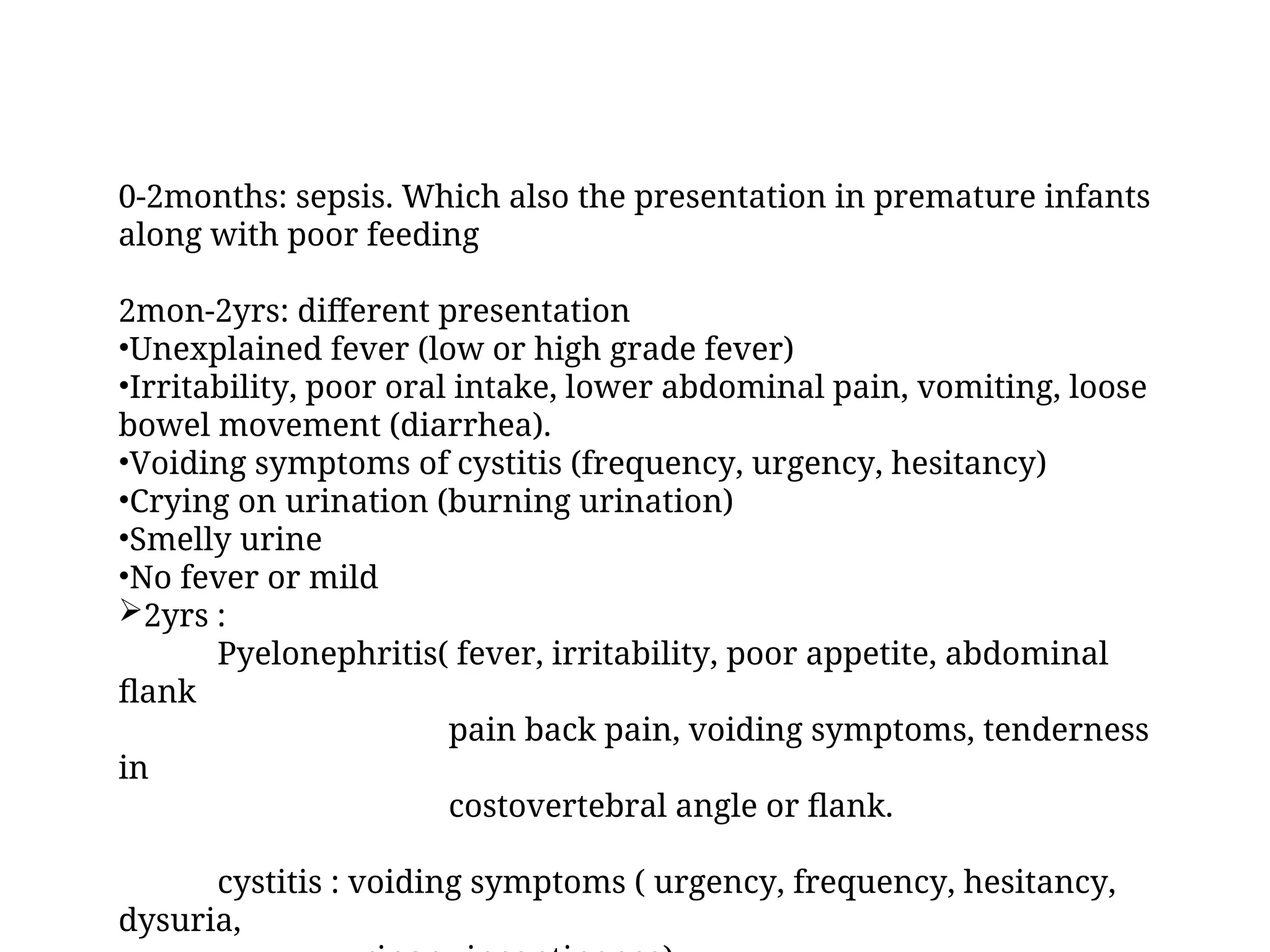 UTI in Children infeccion urinaria en pediatria | PPT