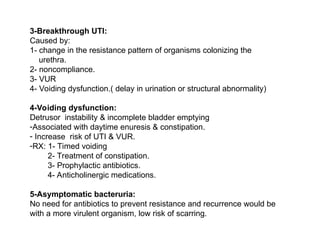 UTI in Children infeccion urinaria en pediatria | PPT