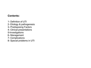 UTI in Children infeccion urinaria en pediatria | PPT
