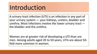 UTI infection.pptx,Pharmacology dept, .. | PPT