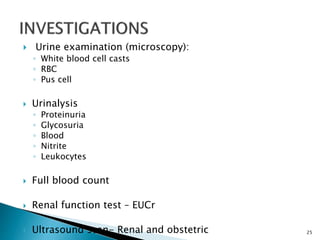 Management of UTI in pregnancy | PPTX