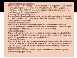 Utilitarian aim and socio cultural aim of teaching English | PPTX