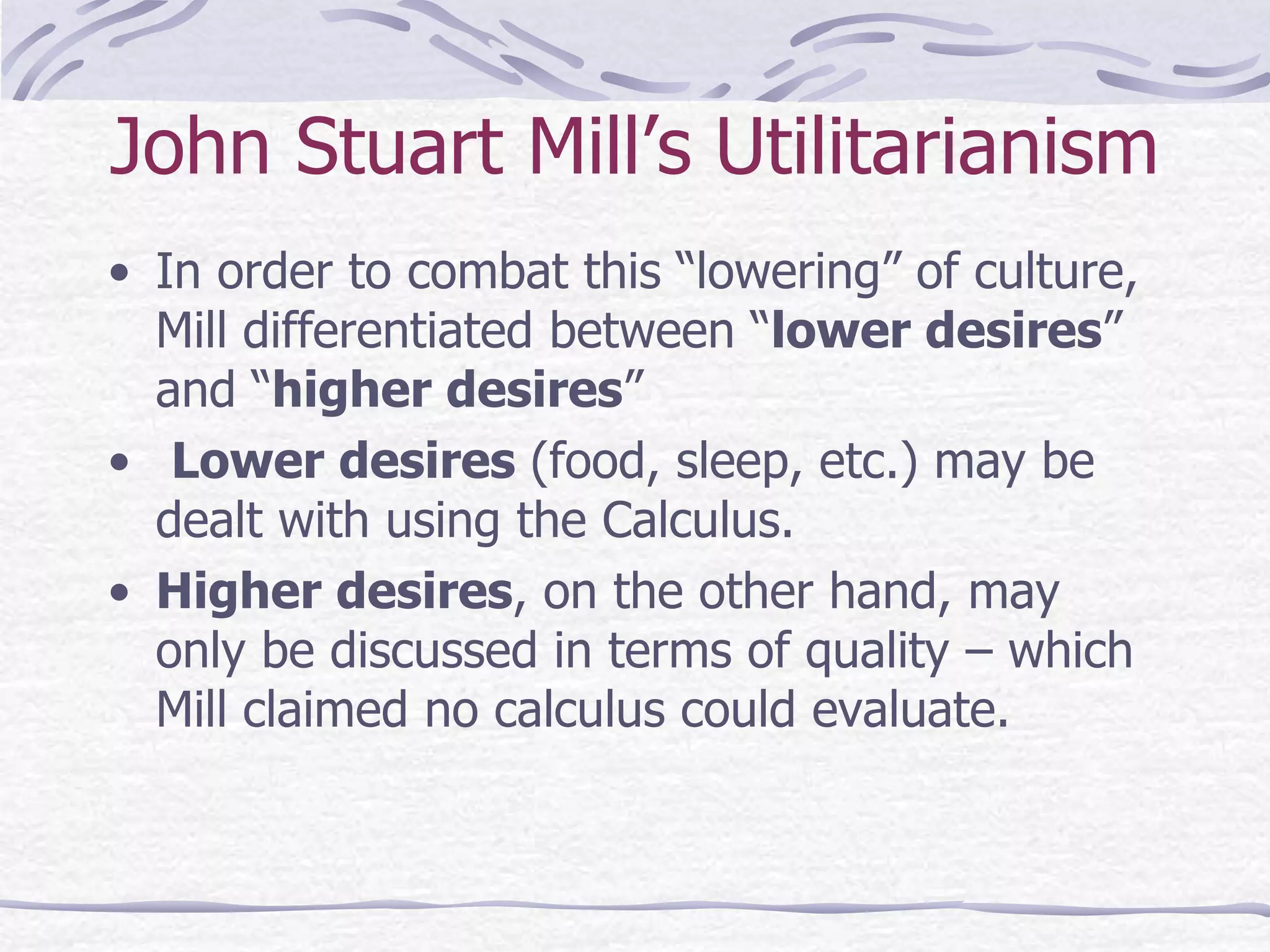 Utilitarianism | PPTX