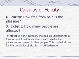 Utilitarianism | PPTX