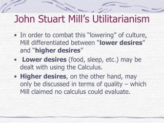 Utilitarianism | PPTX