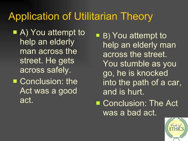 Utilitarianism | PPT | Religion & Spirituality