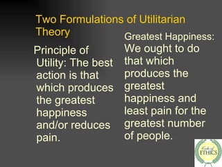 Utilitarianism | PPT