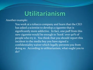 Utilitarianism | PPTX