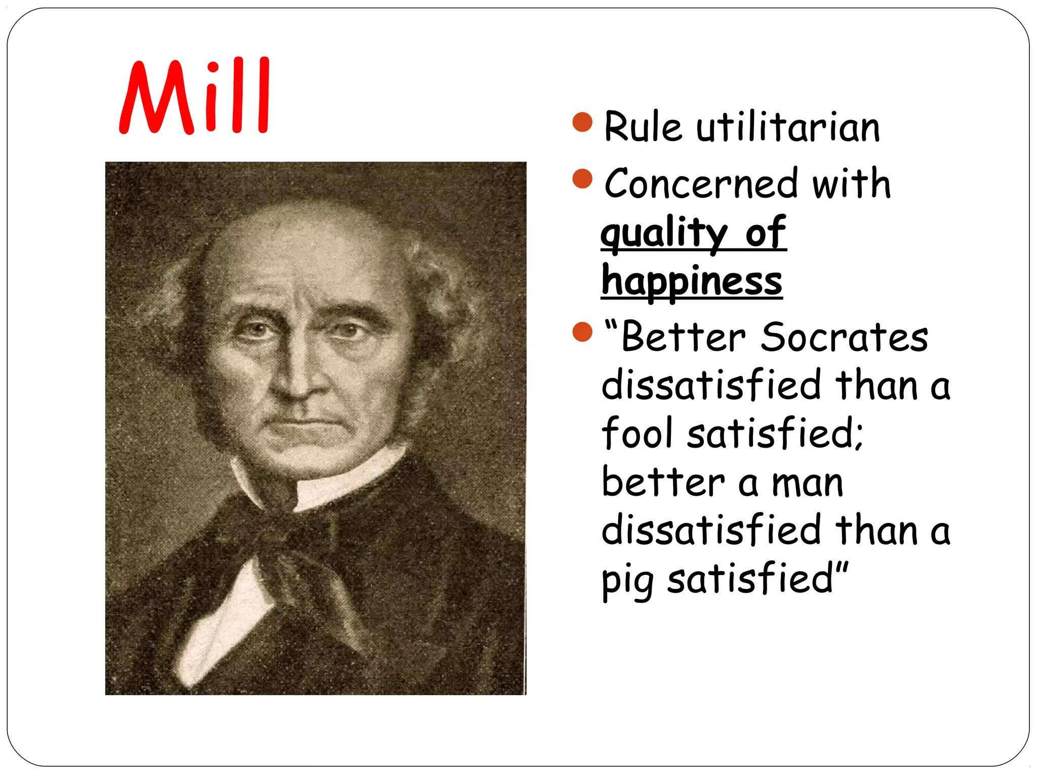Utilitarianism | PPT