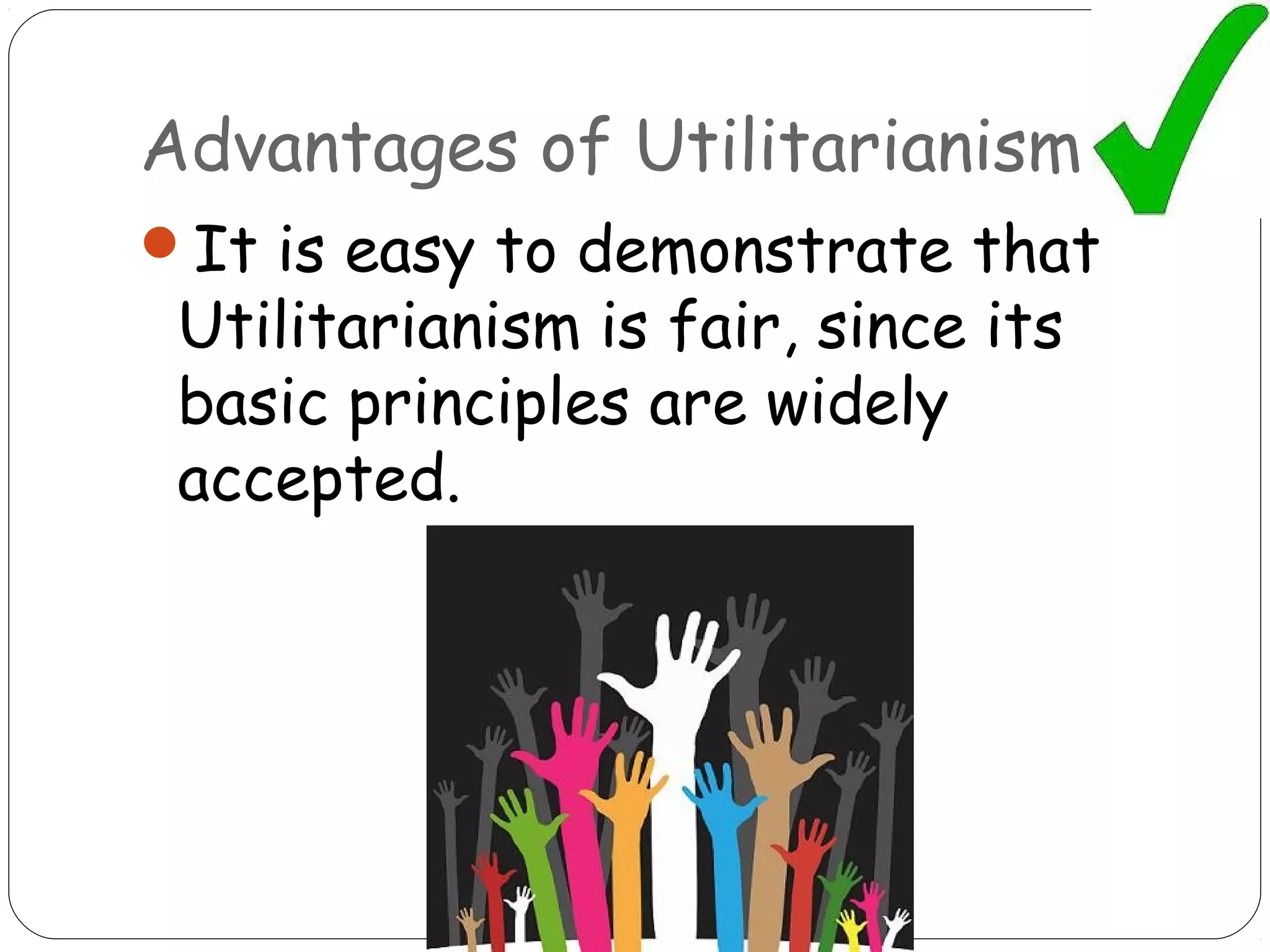 Utilitarianism | PPT