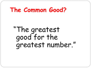 Utilitarianism | PPT