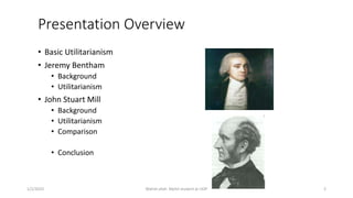 Utilitarianism John Stuart Mill