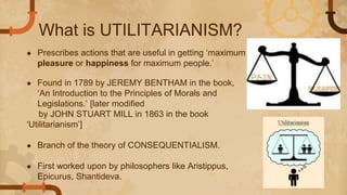Utilitarianism | PPTX