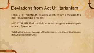 Utilitarianism | PPTX
