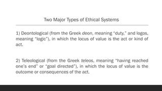 Ethical Theory: Utilitarianism - Ethics.pdf