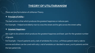 Jeremy Bentham Theory Of Utilitarianism
