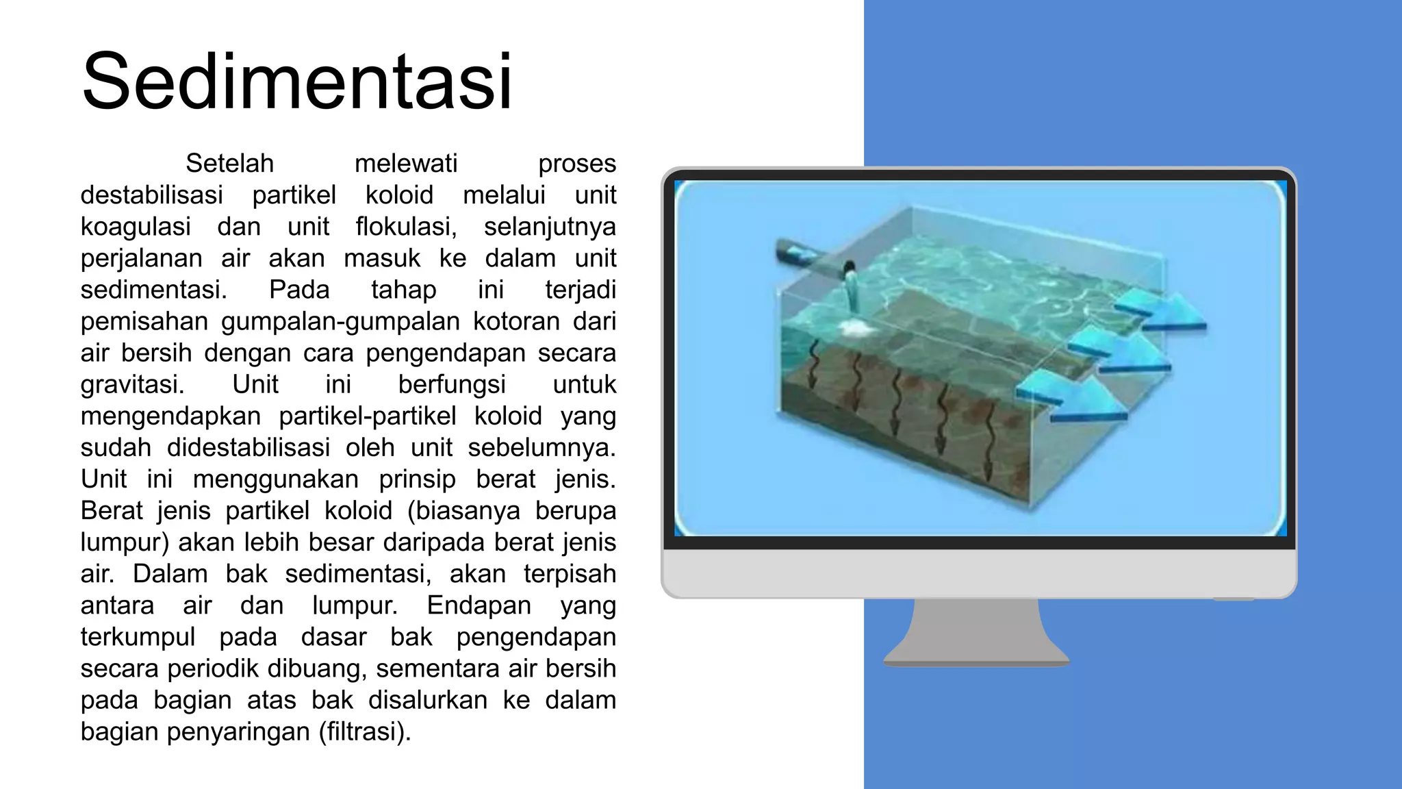 PROSES PENGOLAHAN AIR SUNGAI MENJADI AIR BERSIH | PPTX