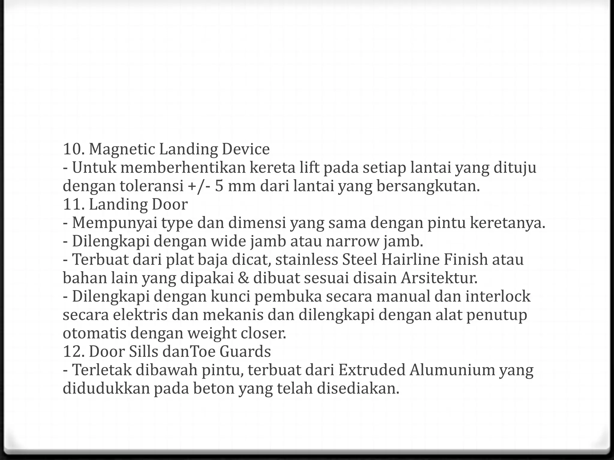 Utilitas 2 lift dan elevator | PPTX