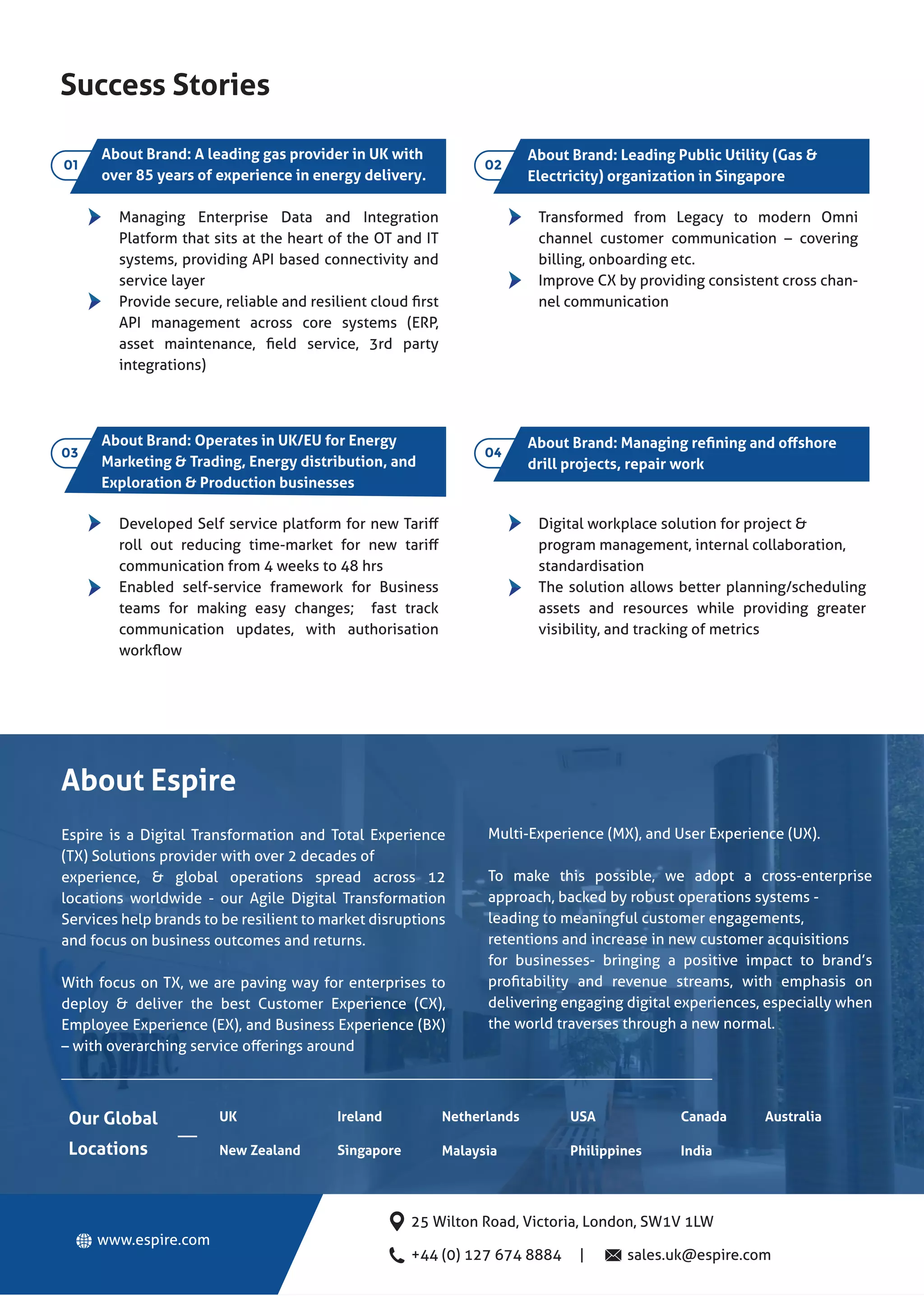 Energy & Utilities Brochure | PDF