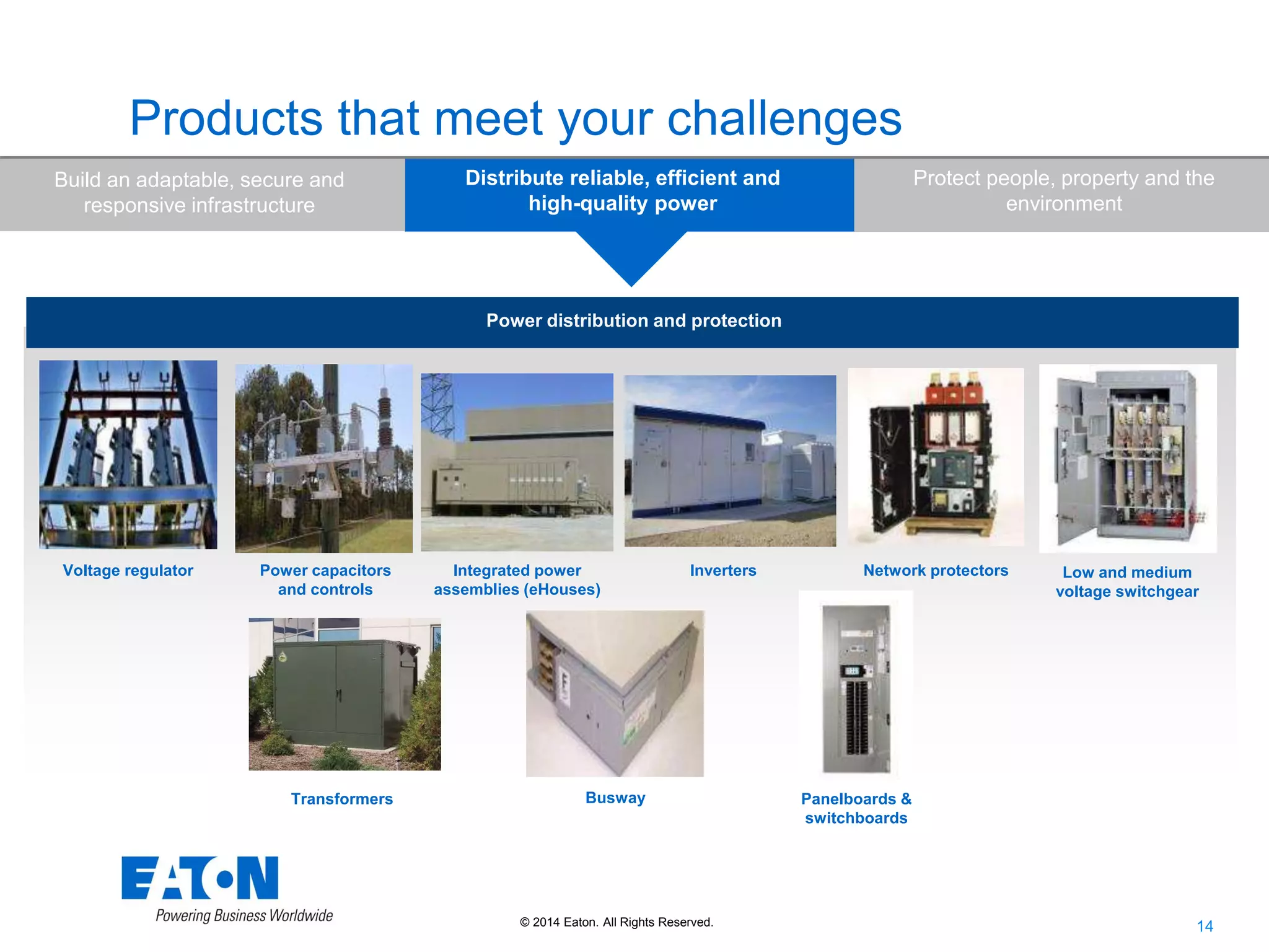 An overview of Eaton's Utility segment solutions | PPTX