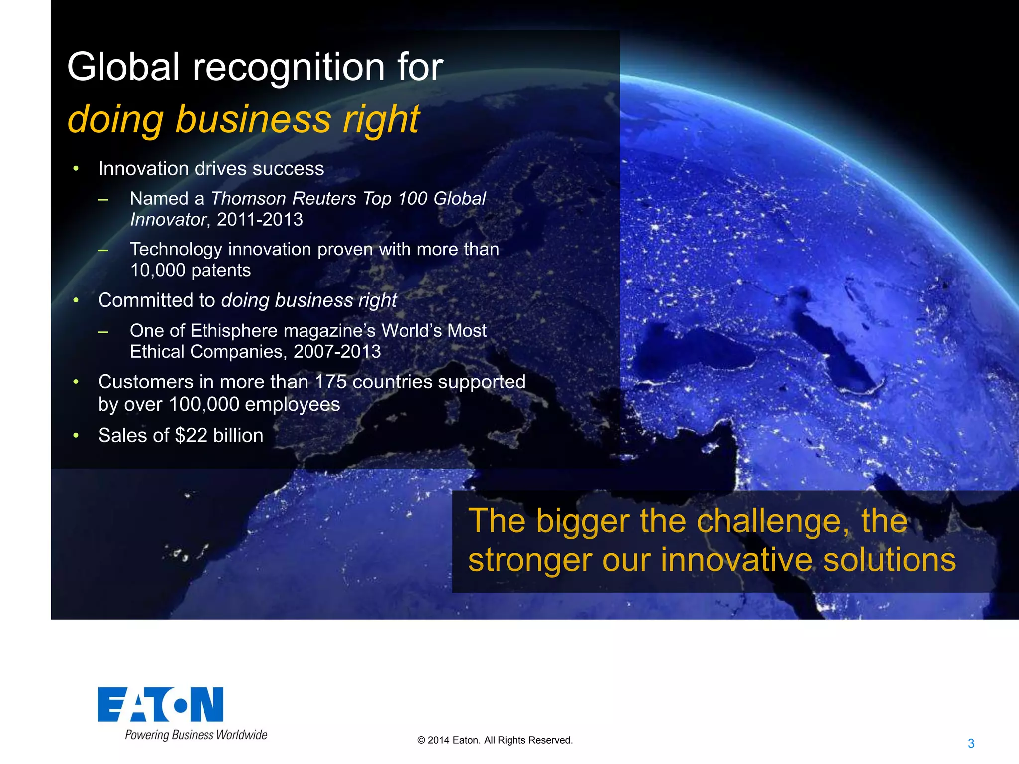 An overview of Eaton's Utility segment solutions | PPTX