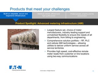 An overview of Eaton's Utility segment solutions | PPTX