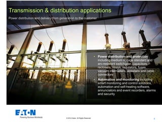 An overview of Eaton's Utility segment solutions | PPTX