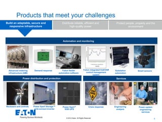 An overview of Eaton's Utility segment solutions | PPTX