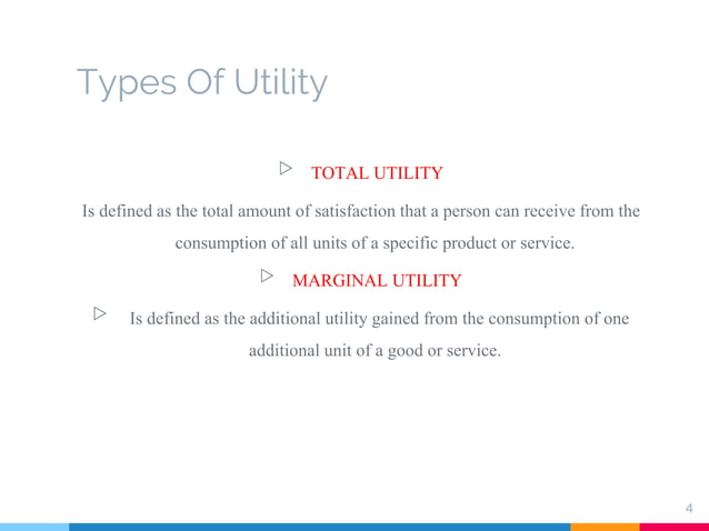 The Concept of Utility | PPTX | Personal Finance