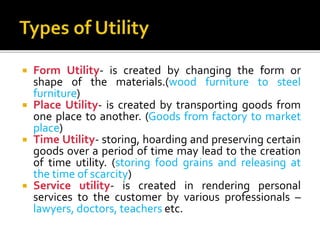 Econmic Utility | PPTX