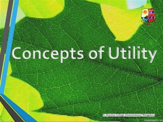 Utility | PPTX | Business | Business and Finance