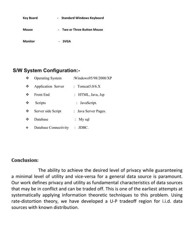 Utility Privacy Tradeoff In Databases An Information Theoretic Approach Pdf