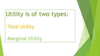Utility analaysis | PPT