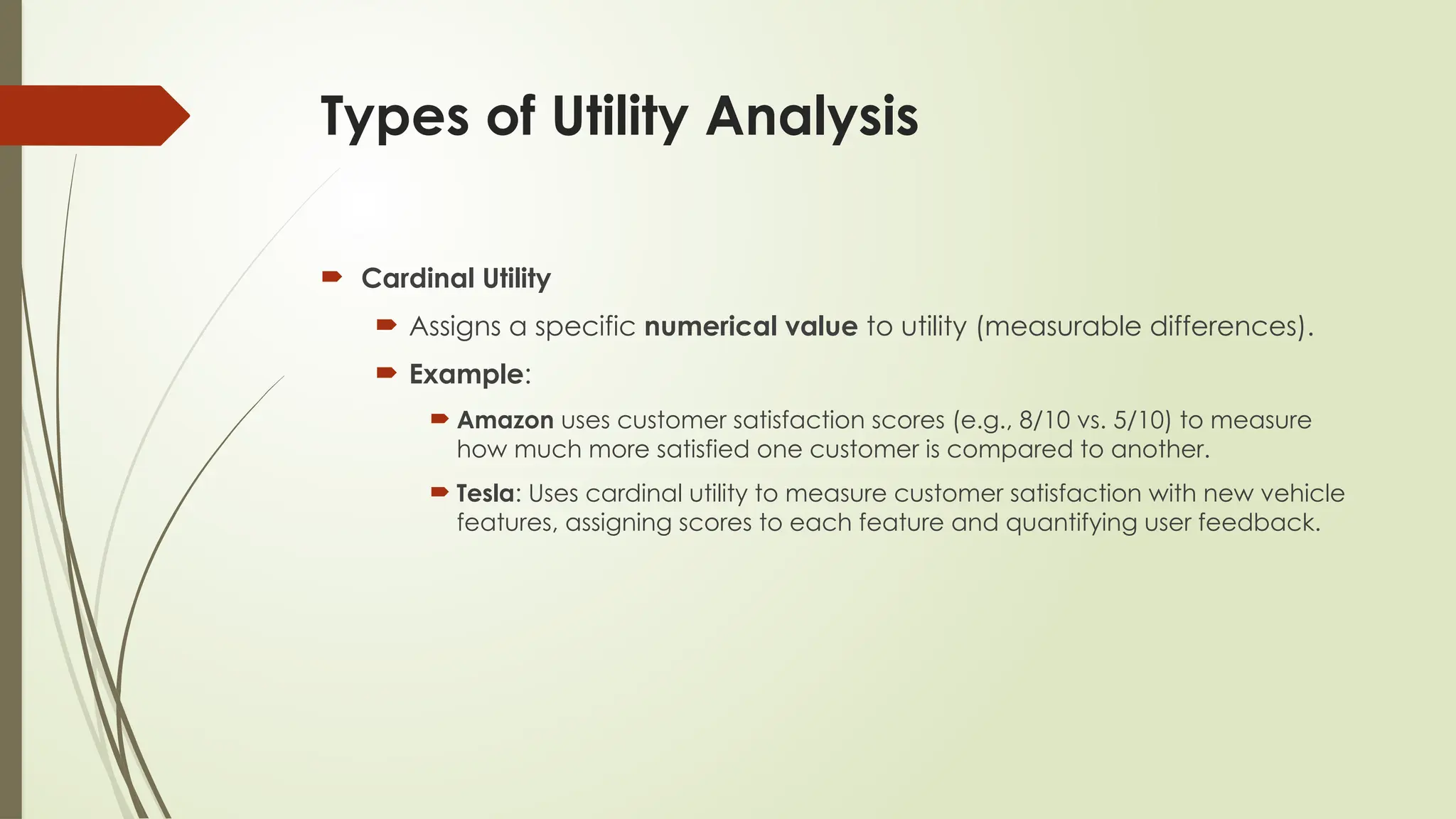 utility analysis concept and understanding | PPT
