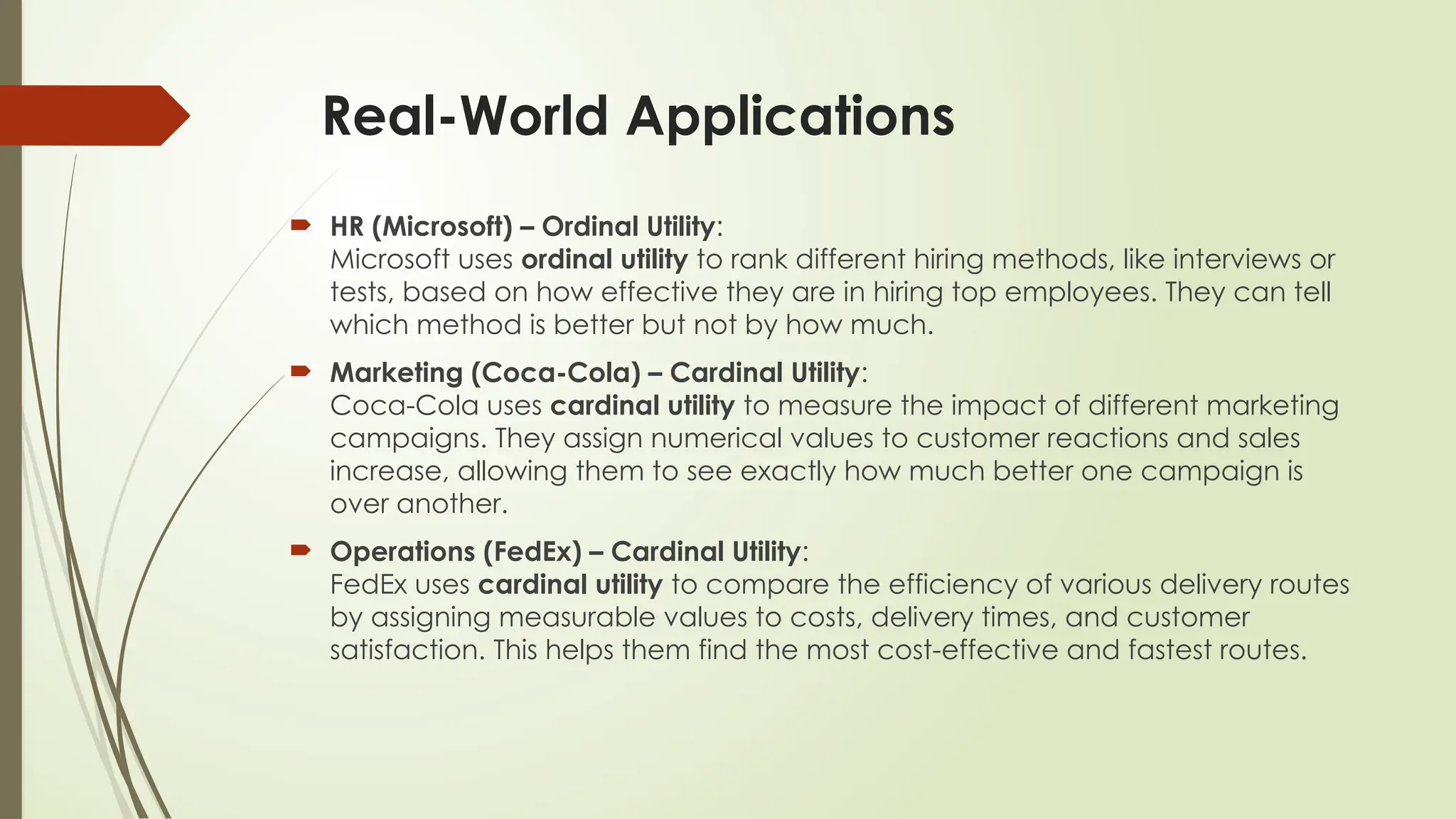 utility analysis concept and understanding | PPT
