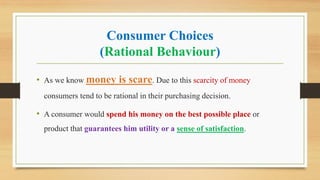 Utility analysis consumer behaviour | PDF