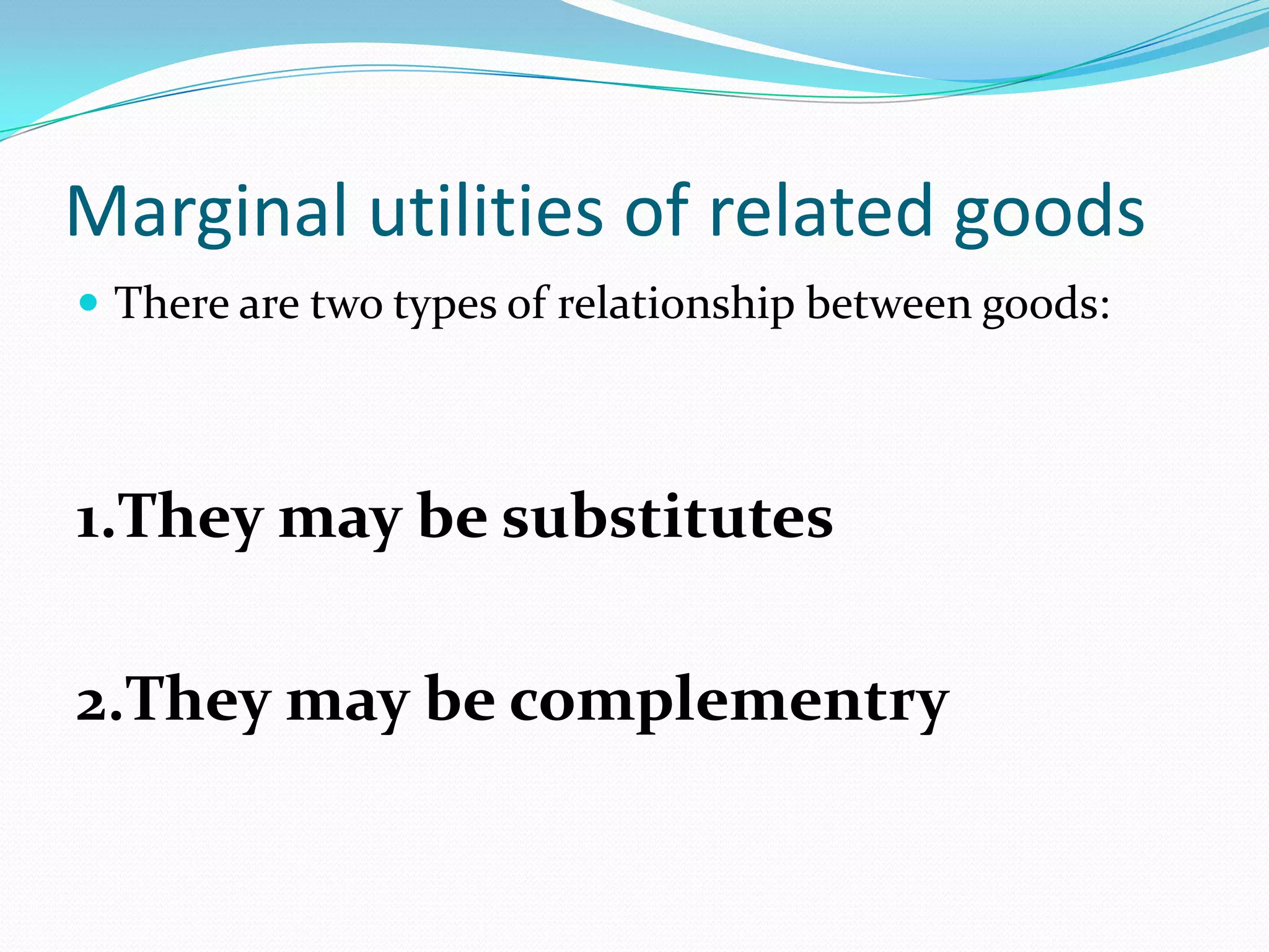 Utility Analysis Of Demand | PPTX