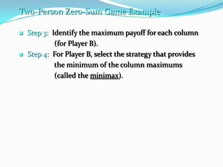 Utility and game theory for schoolbook | PPTX