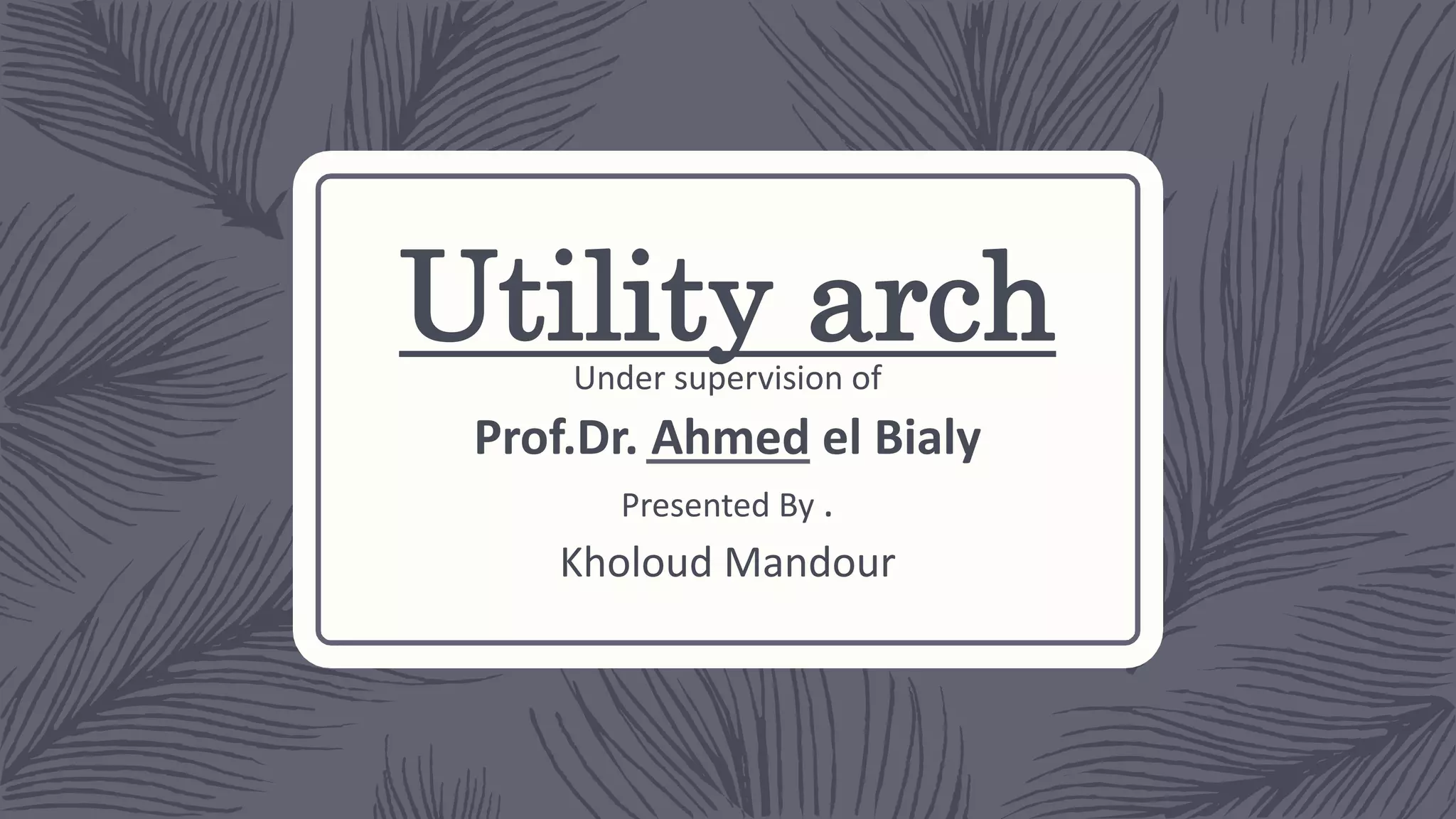 Utility arch | PPTX | Dental Health | Diseases and Conditions