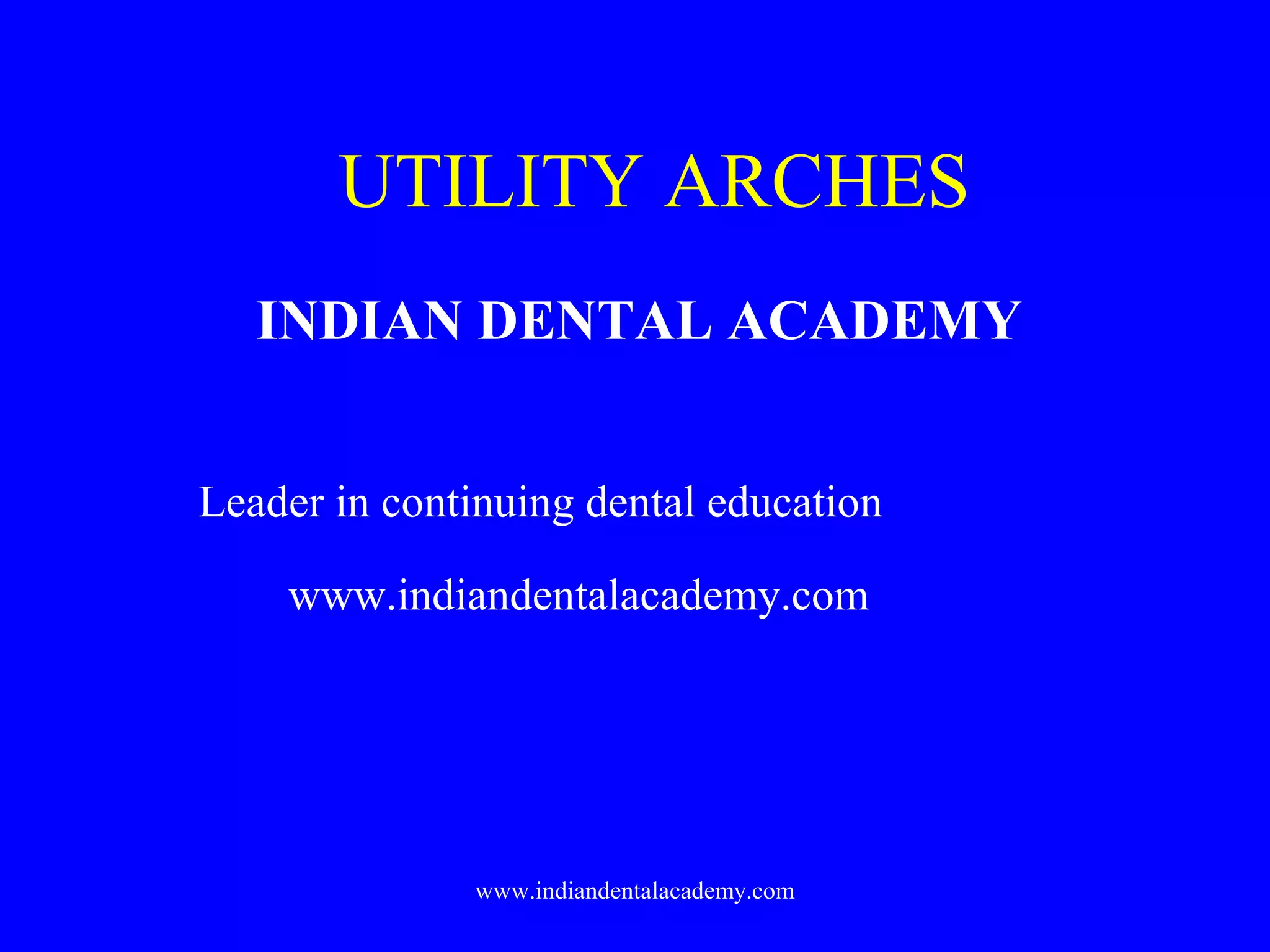 Utility arches | PPT