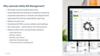 Lucid utility bill management webinar | PPT