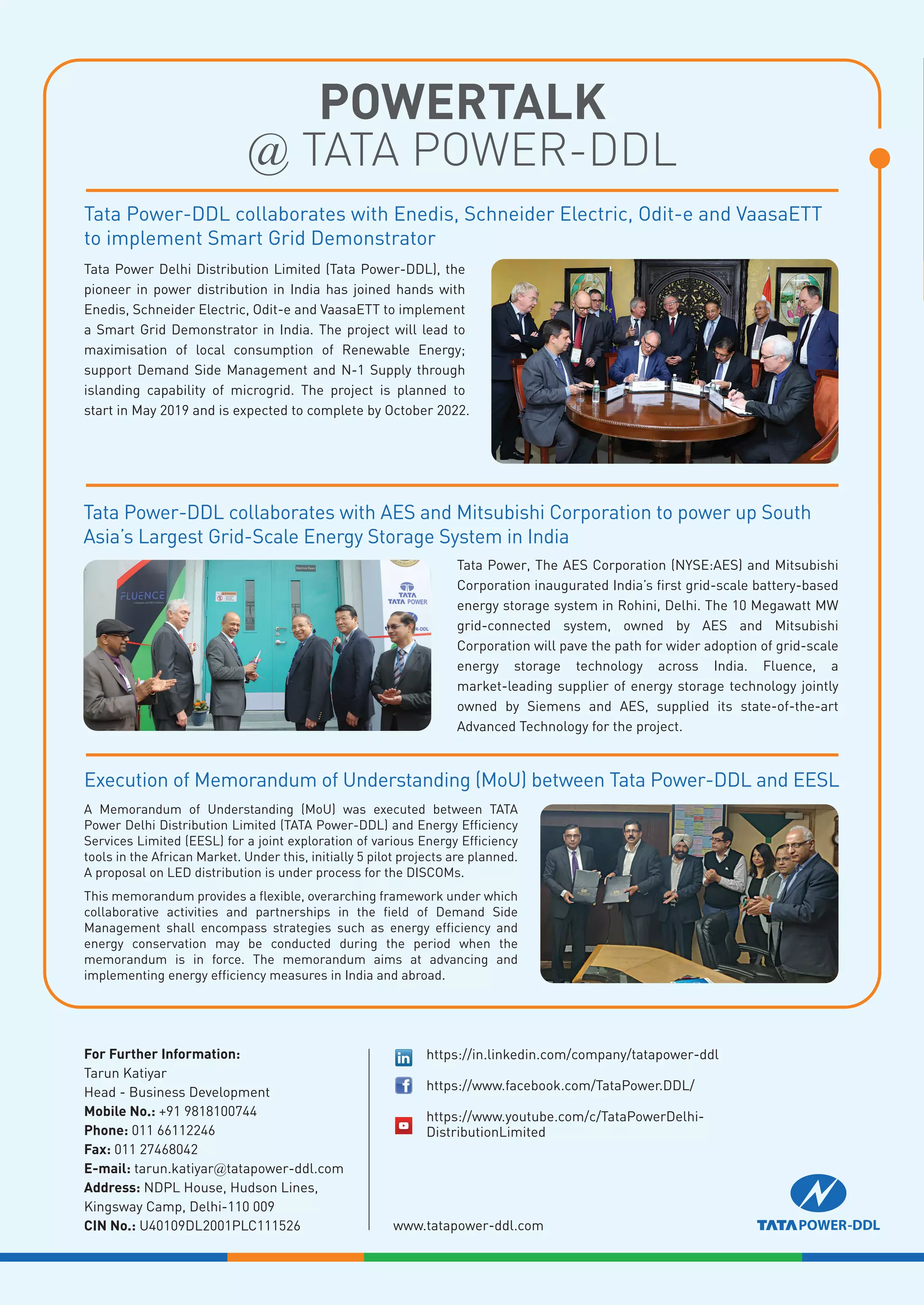 TATA Power-DDL Utility Connect (Issue 05) | PDF