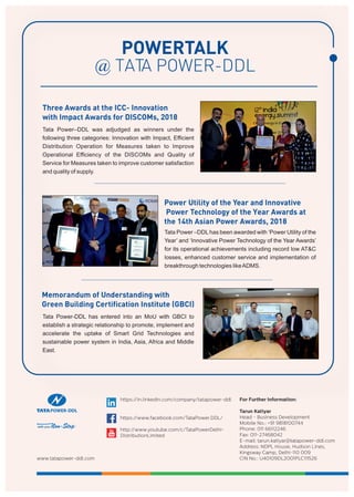 TATA Power-DDL Utility Connect (Issue 04) | PDF | Power and Energy Industry | Industries