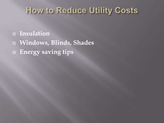 Utility Cost Savings Presentation | PPTX