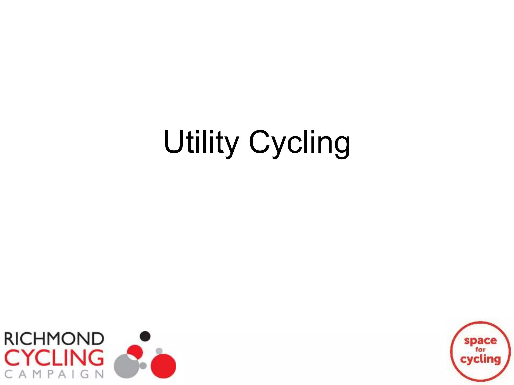 Utility cycling | PPTX