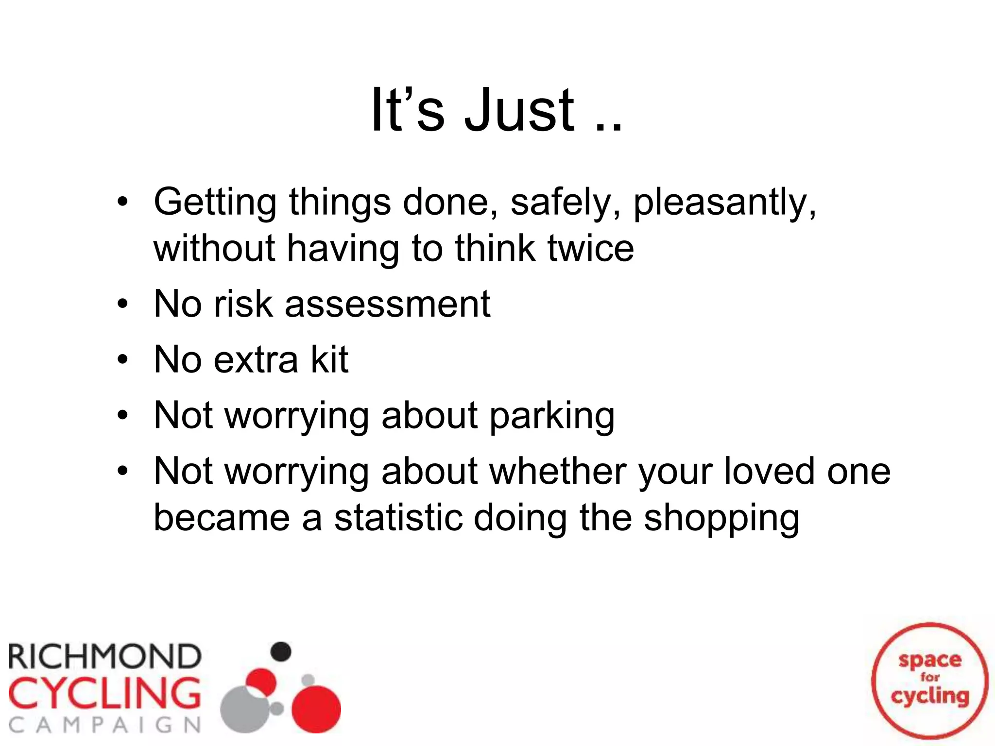 Utility cycling | PPTX