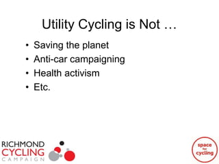 Utility cycling | PPTX