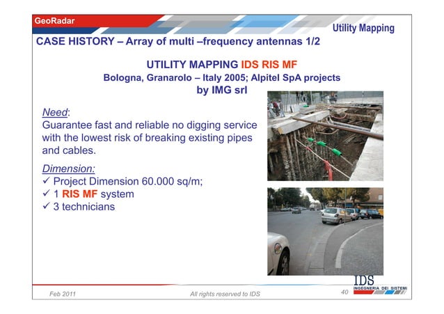 Utility Detection & Mapping | PPT