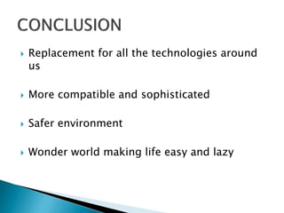 Utility fog ppt | PPTX